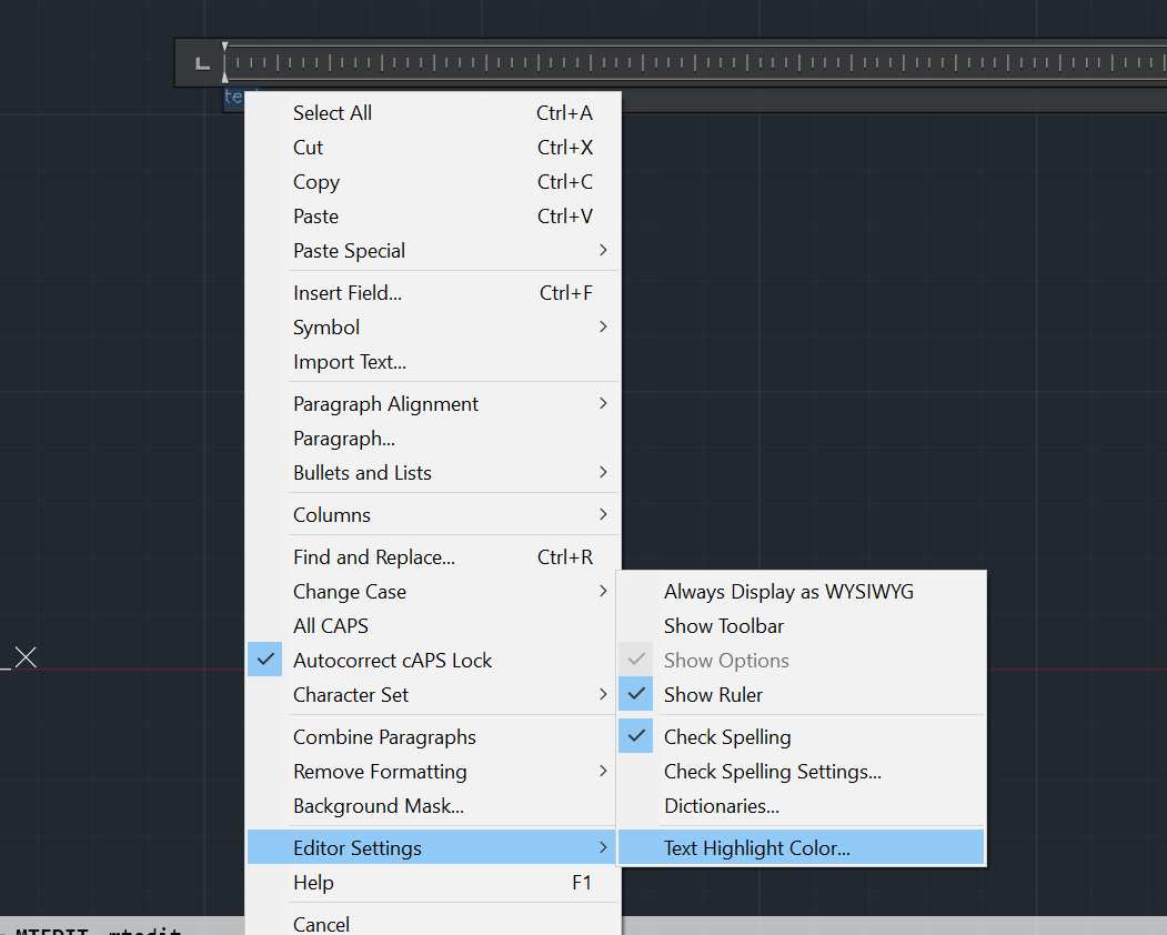 Unable To Highlight MTEXT In AutoCAD Drawing AutoCAD 2020 Autodesk