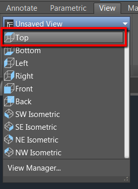 UCS icon in AutoCAD shows X and Z axis