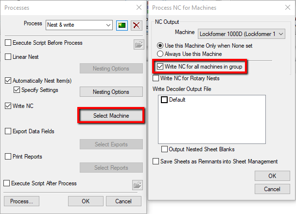 NC files missing when nesting and writing NC through Process in CAMduct