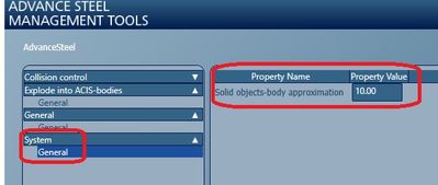 在 Advance Steel 的详图图形中使用许多镶嵌线创建的特殊零件和三维实体