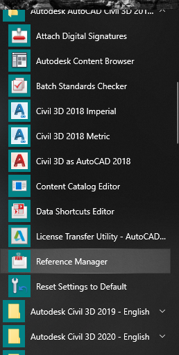Reference manager fails to add drawing with message "Drawings not added ...