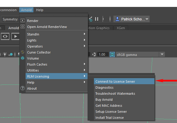 Batch Rendering with Arnold in Maya produces a watermark