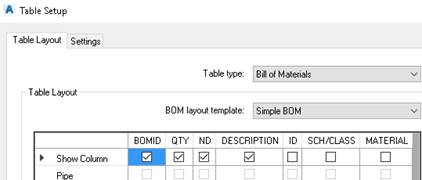 在 AutoCAD Plant 3D 中，项目中所有元件的 BOM 表 ID 在等轴测上的连续索引