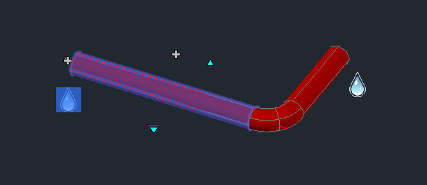 Grips Hidden Behind Selected Objects When Using A 3d Visual Style In Autocad Products