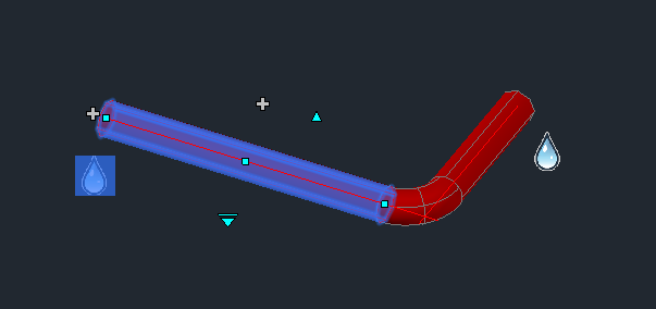 Grips Hidden Behind Selected Objects When Using A 3d Visual Style In Autocad Products