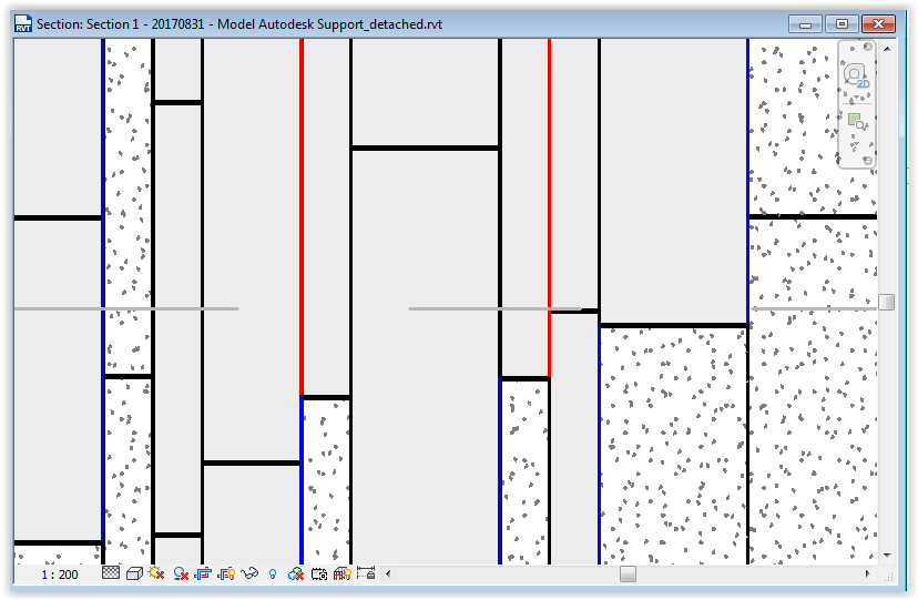 Color not displaying properly for imported Rhino geometry in Revit