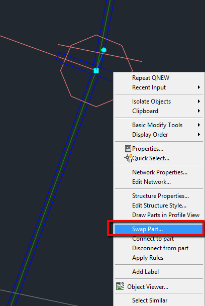 Structures are missing in 3D view in Civil 3D