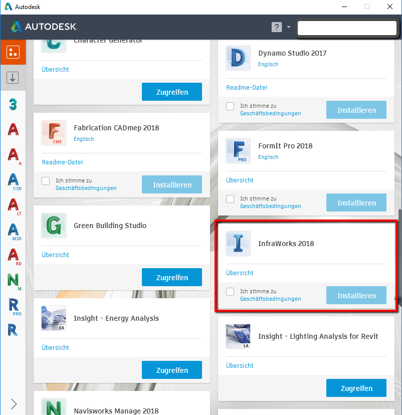 How to upgrade to the latest InfraWorks version