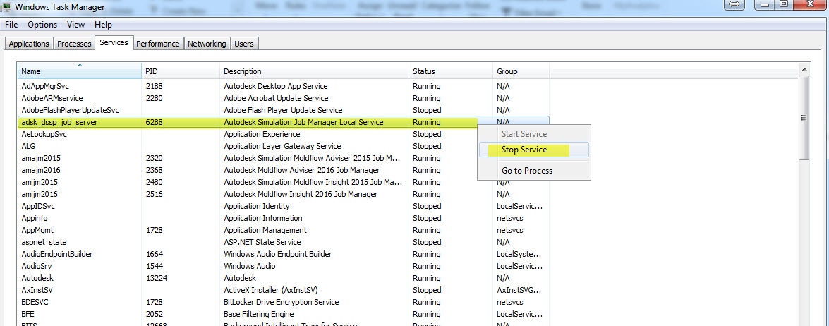Modify how long jobs remain in the temporary directory in Moldflow