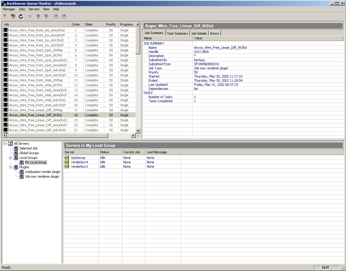 Cannot Configure The Backburner Server As A Service To Allow Network Rendering With 3ds Max