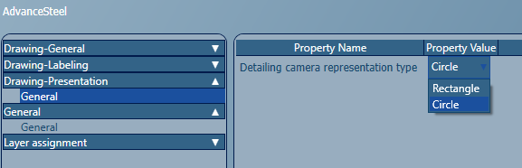 Advance Steel: Camera Symbol on Drawings
