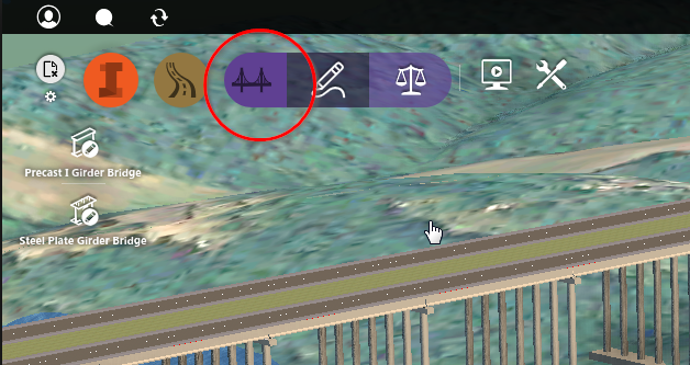 Where is the Bridge Design download for Infraworks 2018