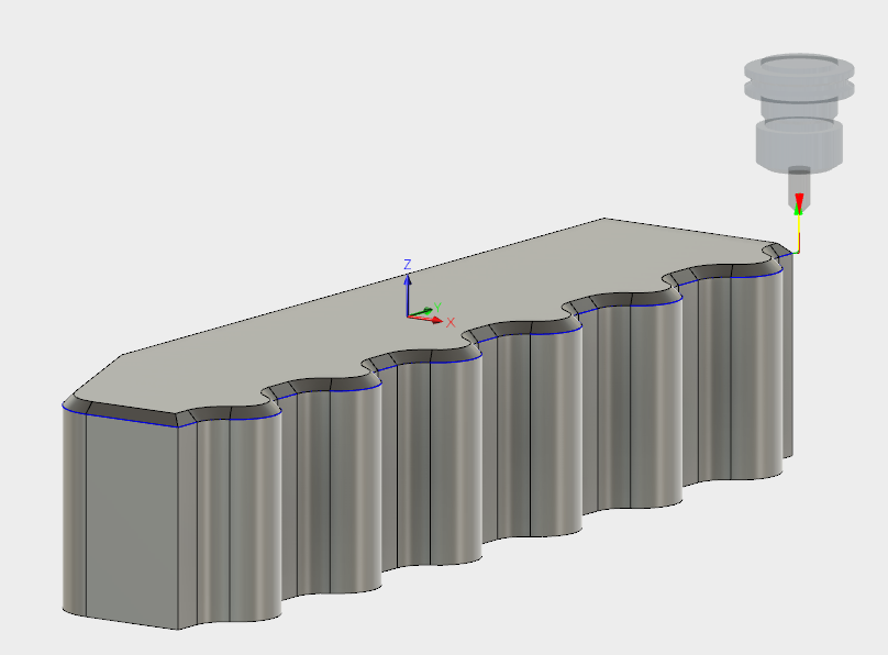 在Fusion 360 MFG或Autodesk HSM CAM中，应使用哪个操作来添加倒角？