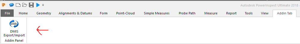 Can PowerInspect export a dmo/DMIS file format for PCDMIS?