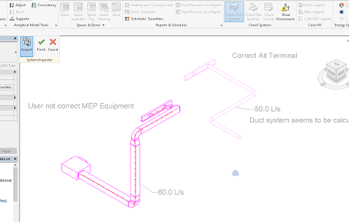 Revit - It is not possible to calculate the flow since the flow direction mismatch. Please check ...