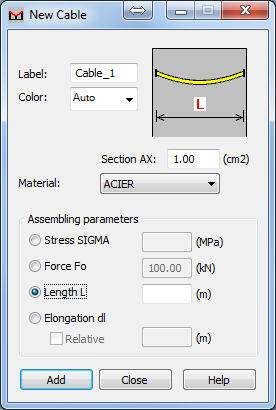 What is specific to the use of cables in a model in Robot Structural ...