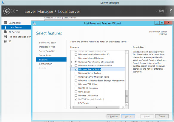 Content Indexing is not fully indexing files in Vault