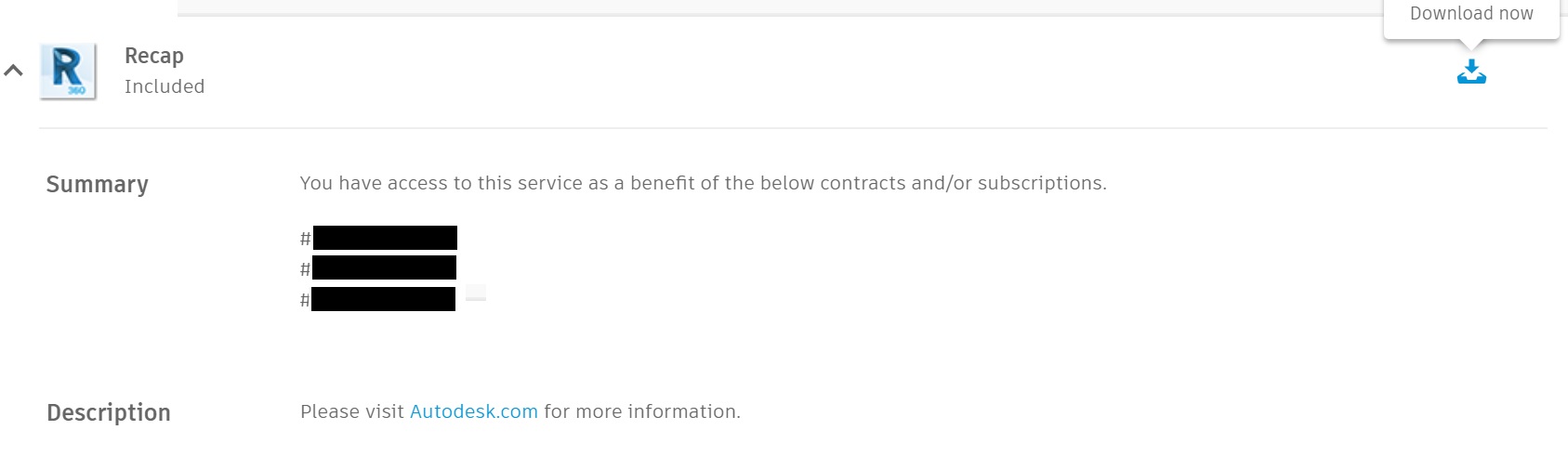 ReCap Pro试用版到期后，无法使用ReCap