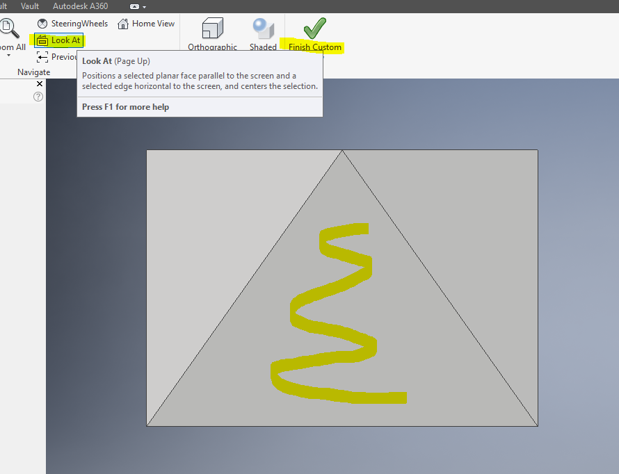 Create a Custom View Orientation for an Inventor IDW or DWG file