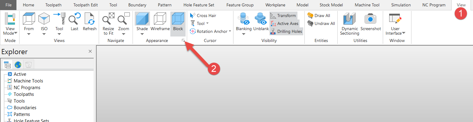 Model is not smooth and looks jagged when imported into PowerMill
