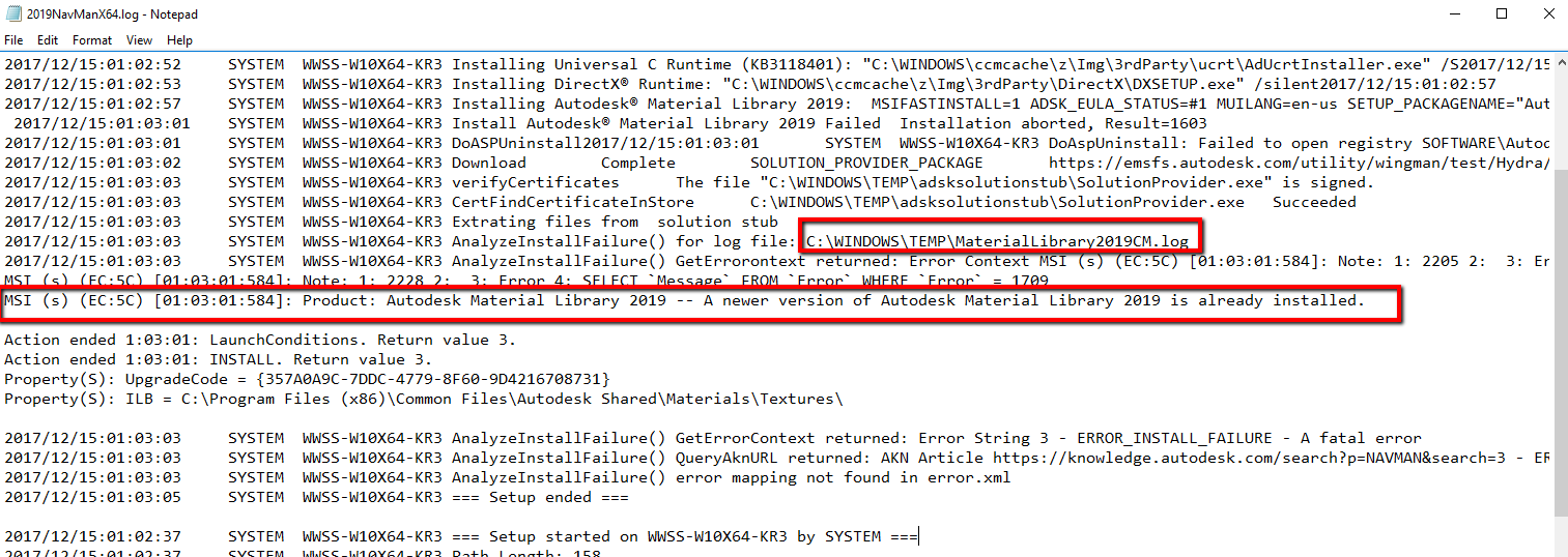  SCCM Autodesk 