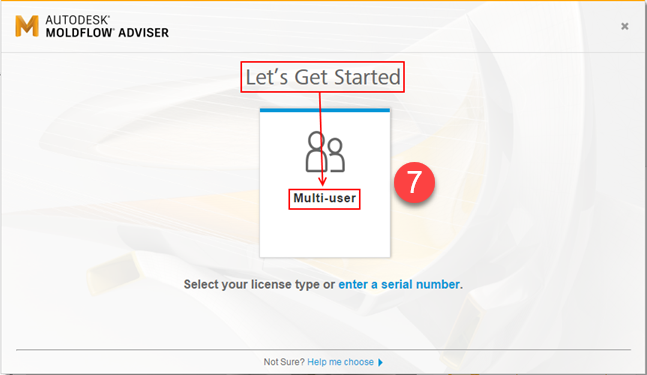 如何从 Moldflow Adviser 试用版升级到网络许可