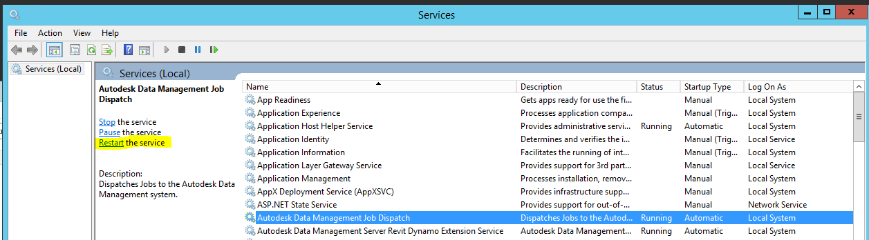 Vault 服务器中显示 Windows 事件日志中的“JobService.GetPollingInterval（） 失败”