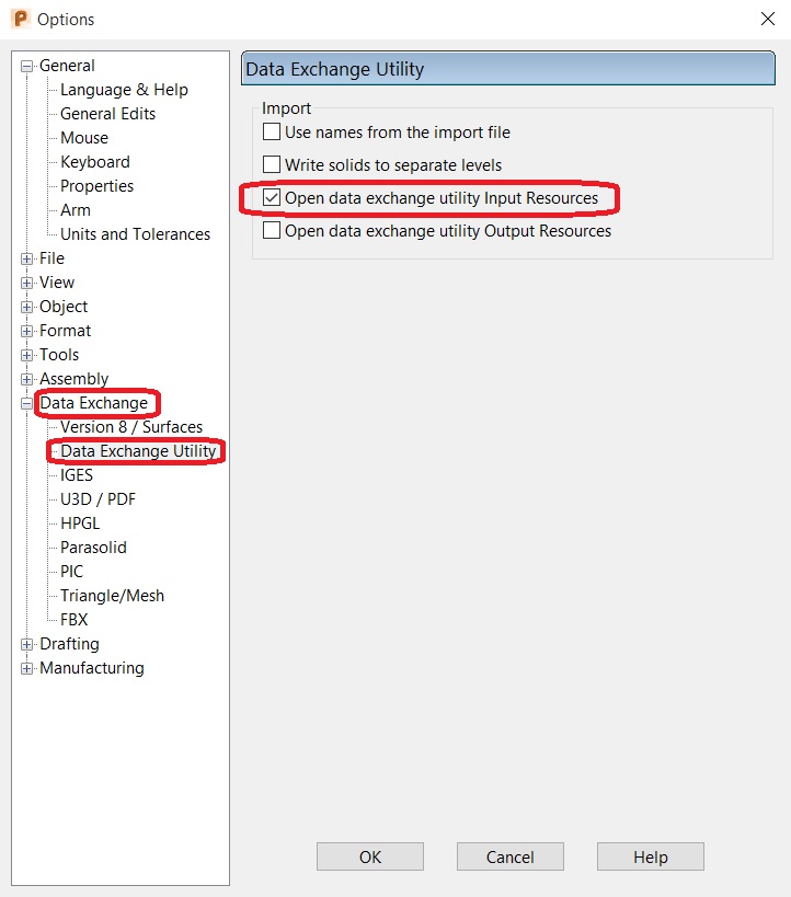 Dimensions are incorrect after importing AutoCAD DWG(*.dwg) file into PowerShape