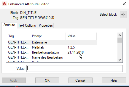 Title block cannot be edited with double click on the block in AutoCAD ...