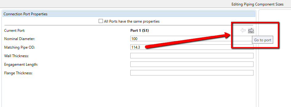"Matching Pipe OD should be filled with correct value" reminder message when creating a custom ...