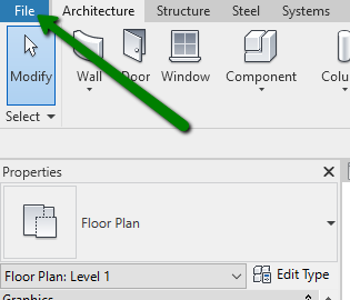 How to change the default file location for families in Revit