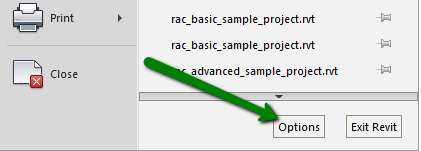 How to change the default file location for families in Revit