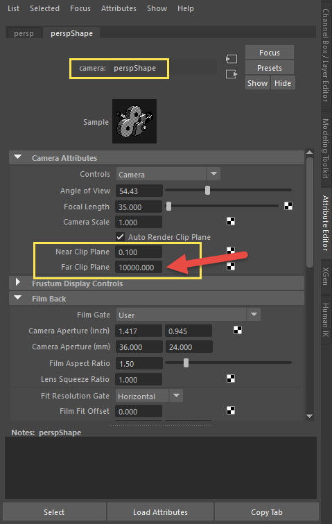 Perspective View goes blank after zooming out in Maya
