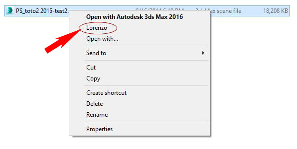 How to open a 3ds Max file in a preferred version of the program using ...