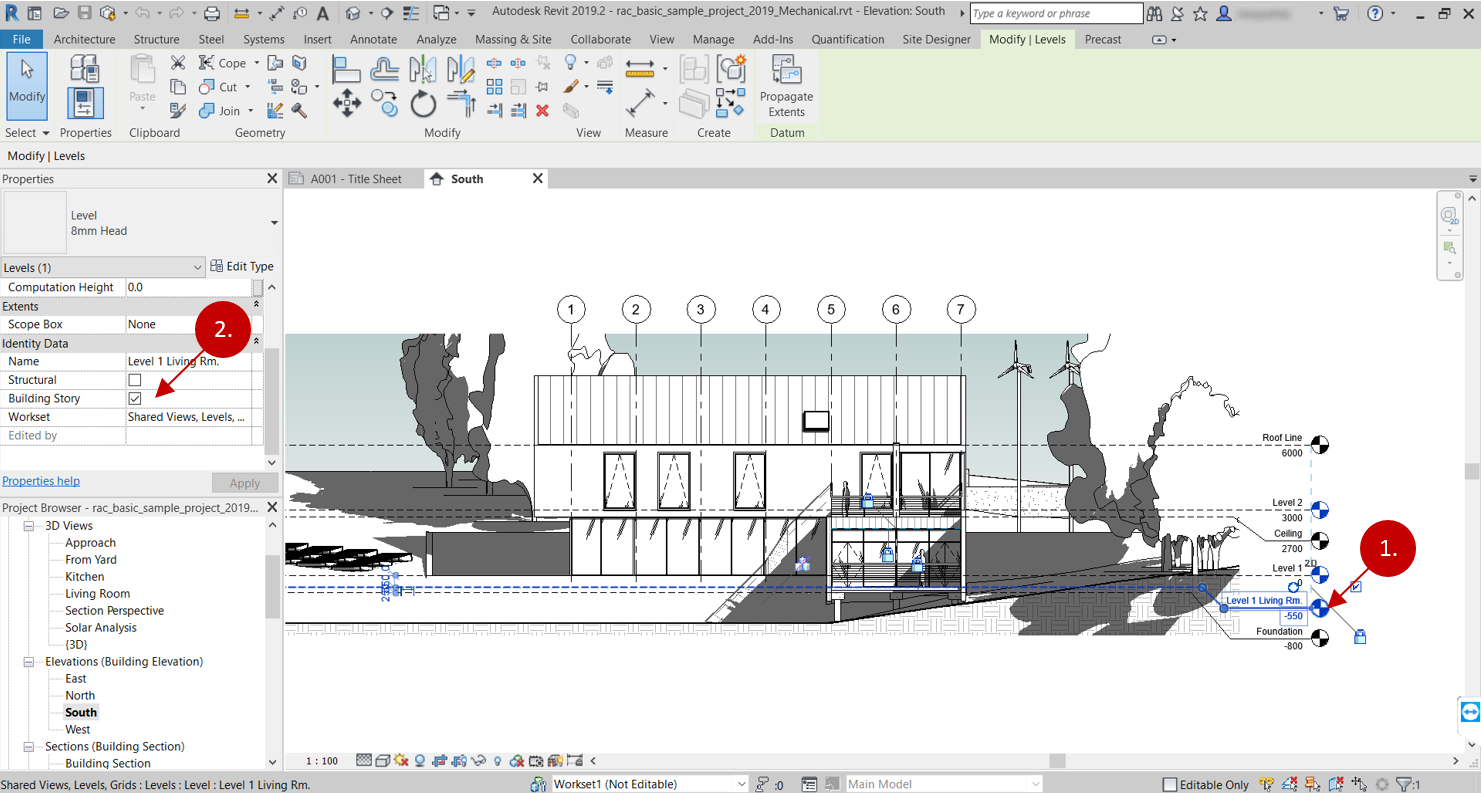 The levels in the ACC/BIM 360 Design Collaboration Content Browser or ...