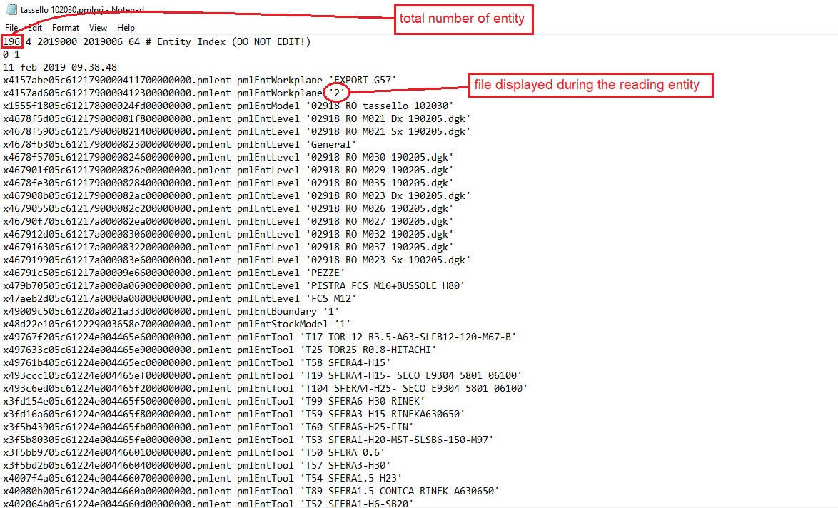 How to recover corrupt project removing the corrupted entity in PowerMill
