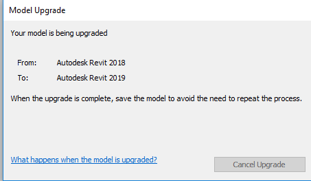 Backward compatibility of Revit with earlier releases of the software