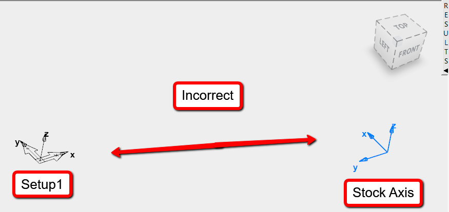Part compare not showing model correctly with milling document in FeatureCAM