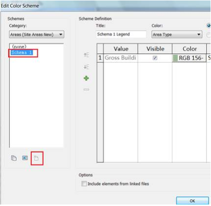 Area schemes have lost their color schemes in Revit
