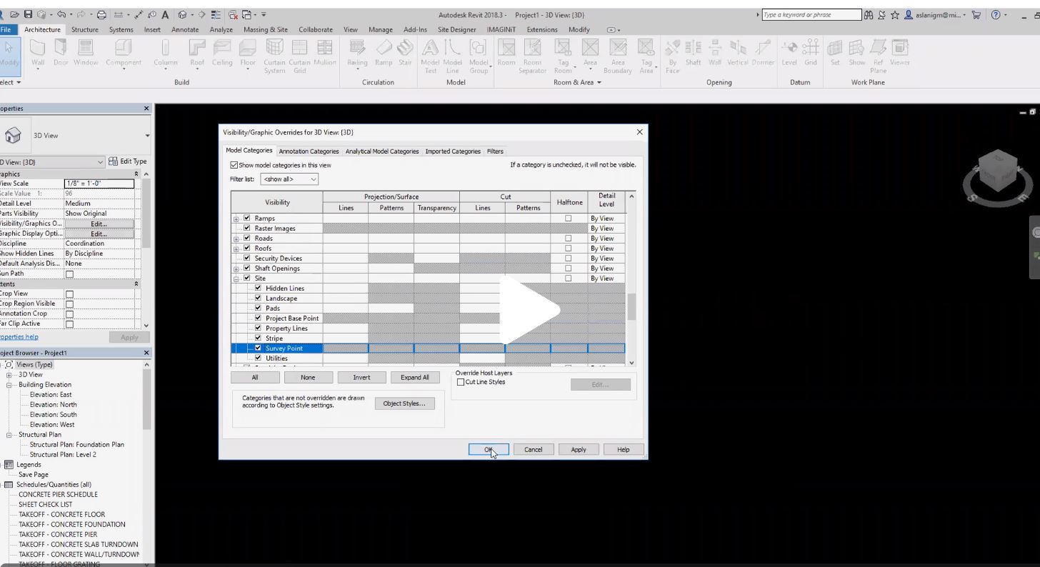 3D view cube does not work after saving a model in Revit