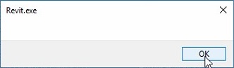 "An unrecoverable error has occurred" and "Revit.exe" when working in Revit