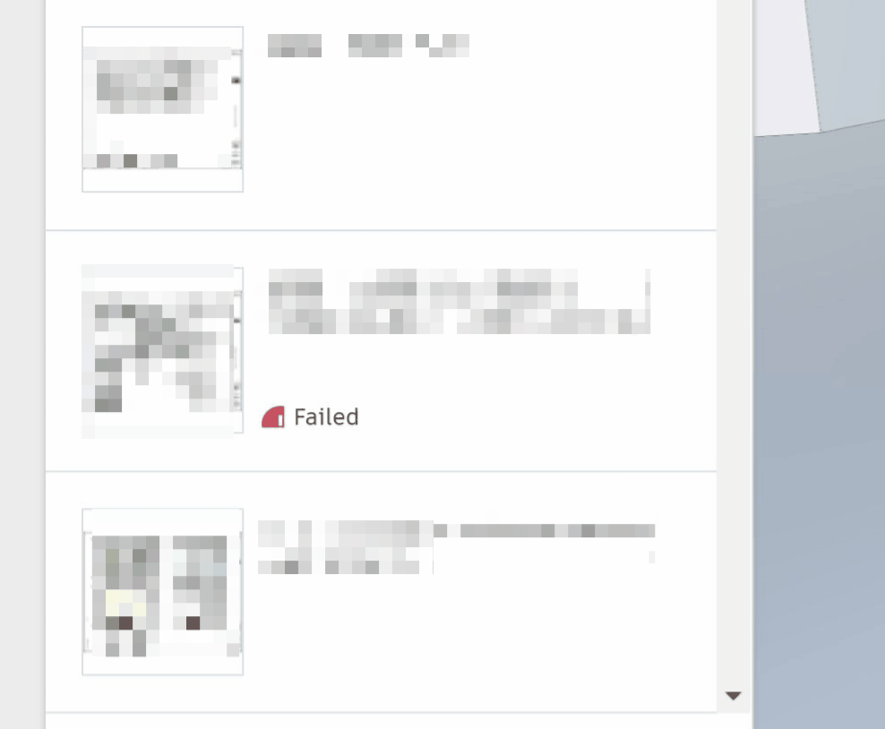 "Extraction failed" appears in Publish Log after publishing a model to ...
