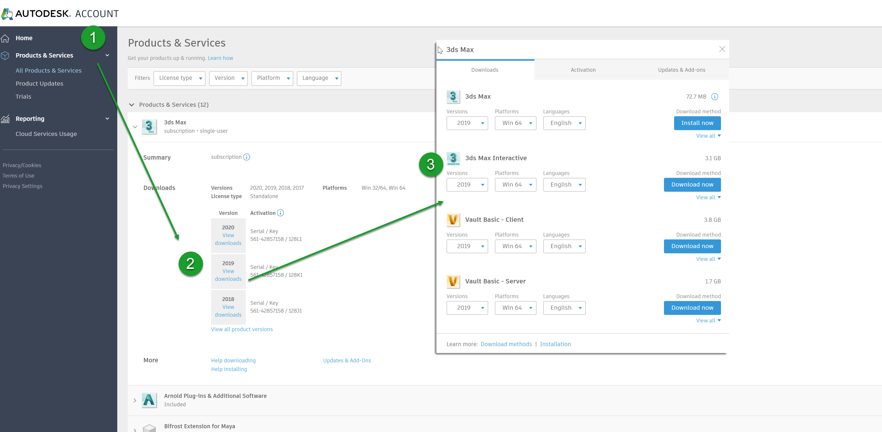 Interactive menu displays "Get 3ds Max Interactive" when trying to ...