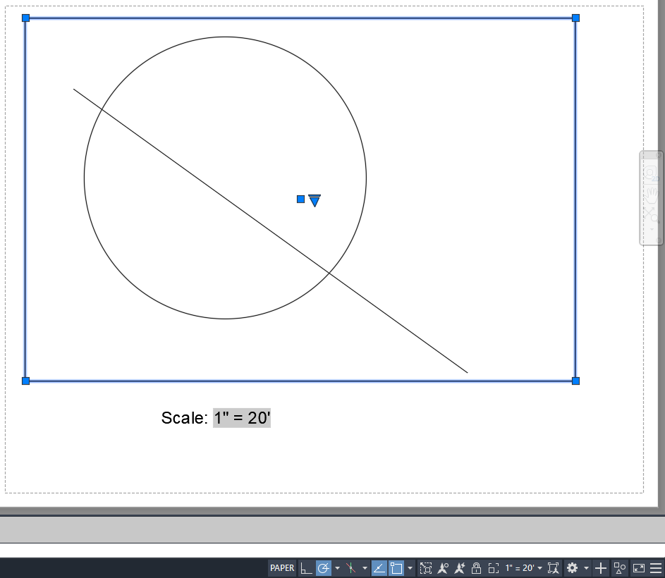 Custom Viewport Scale Is Not Being Displayed For Field In Autocad