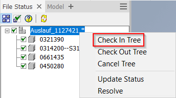 “文件被检出到另一个用户 （...）和/或工作空间“，打开Inventor文件后
