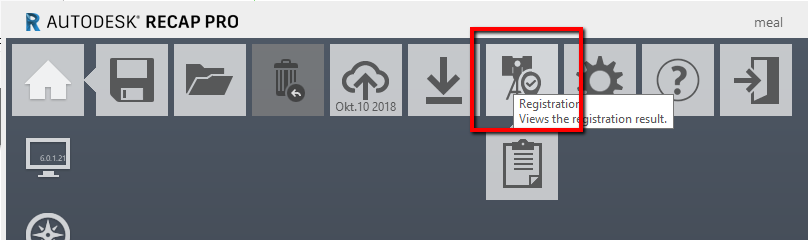 如何从 Recap 中的注册中删除扫描