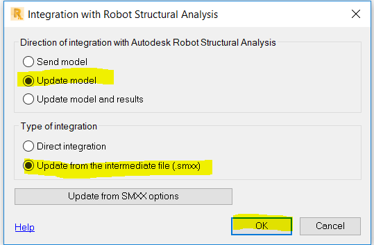 如何在不同版本的 Revit Structure 和 Robot Structural Analysis 之间传输模型