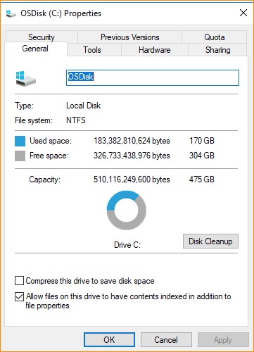 "Disk Space Running Low at Revit Server" in Revit