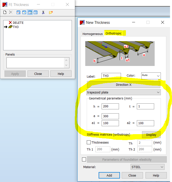Is it possible to simulate trapezoid plate and beam collaboration in ...
