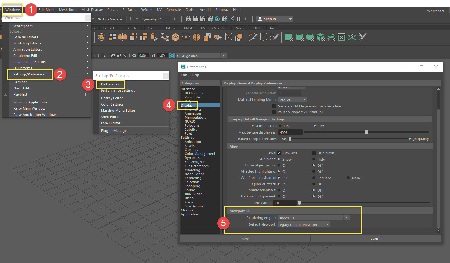 Error when attempting to switching Viewports in Maya